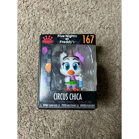 Funko | Toys | Nib Fnaf Funko Minis Circus Chica 67 Five Nights At ...